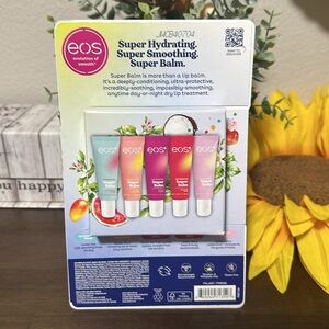 eos | Makeup | Eos Super Balm 24 Hour Moisture 5 Tubes | Poshmark